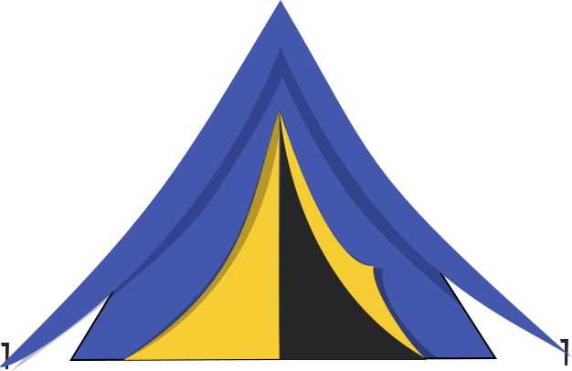 Tent Blue | SAYCONNECT